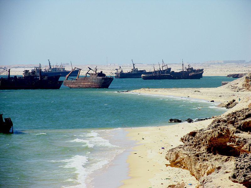 The port of Nouadhibou: World’s largest ship graveyard with over 300 ...