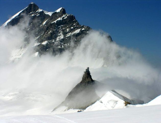 The Sphinx Observatory in the Swiss Alps is the highest man-made ...