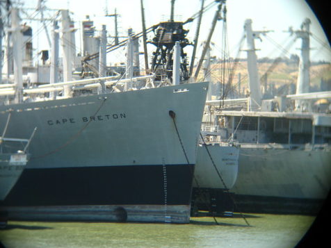 The eerie ghost fleet at Suisun Bay: A collection of U.S. Navy and ...