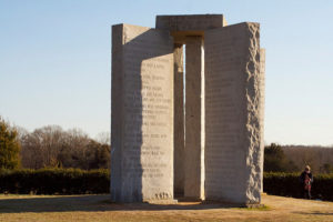 The Georgia Guidestones: An enigmatic granite monument dedicated to an ...