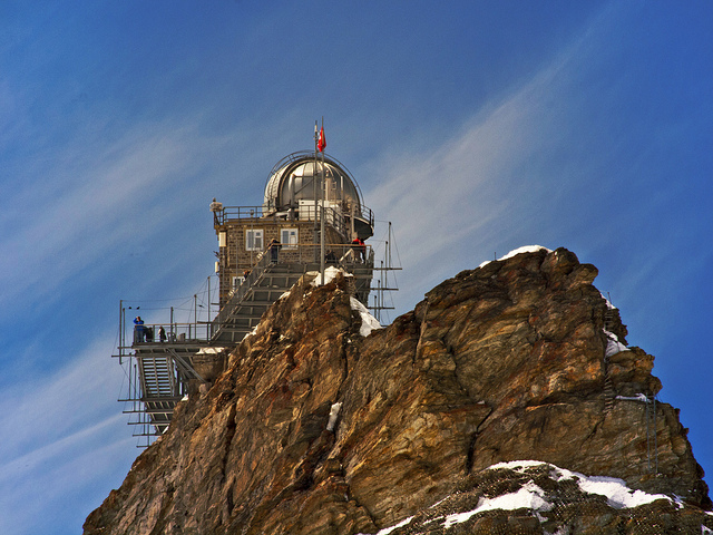 The Sphinx Observatory in the Swiss Alps is the highest man-made ...