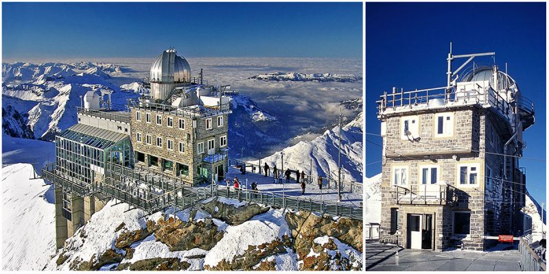The Sphinx Observatory in the Swiss Alps is the highest man-made ...