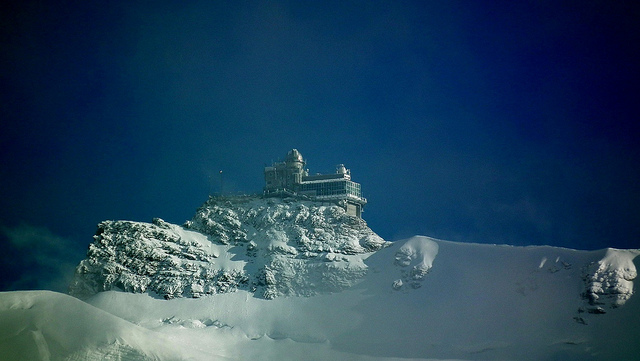 The Sphinx Observatory in the Swiss Alps is the highest man-made ...