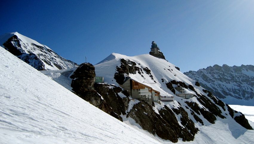 The Sphinx Observatory in the Swiss Alps is the highest man-made ...