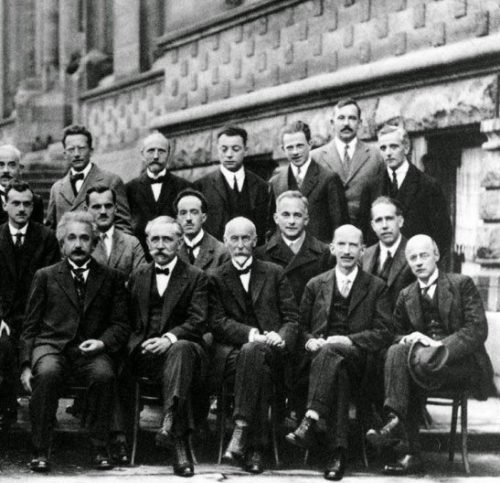 The Solvay Conference, probably the most 'intelligent' picture ever ...