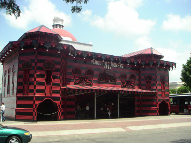 The historic Parque de Bombas: Puerto Rico's first ever fire station ...