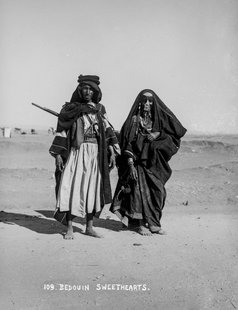 Photos from the turn of the century show Bedouins, the "desert dwellers ...