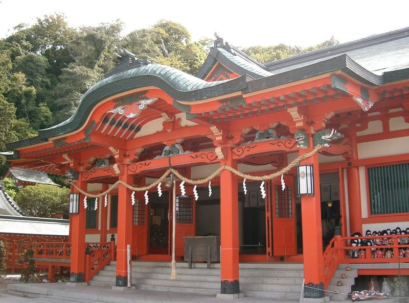 Awashima Jinja in Wakayama is a shrine filled with traditional Japanese ...