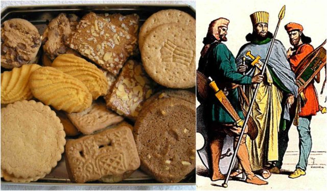 Cookies originated from Persia, shortly after the use of sugar became ...