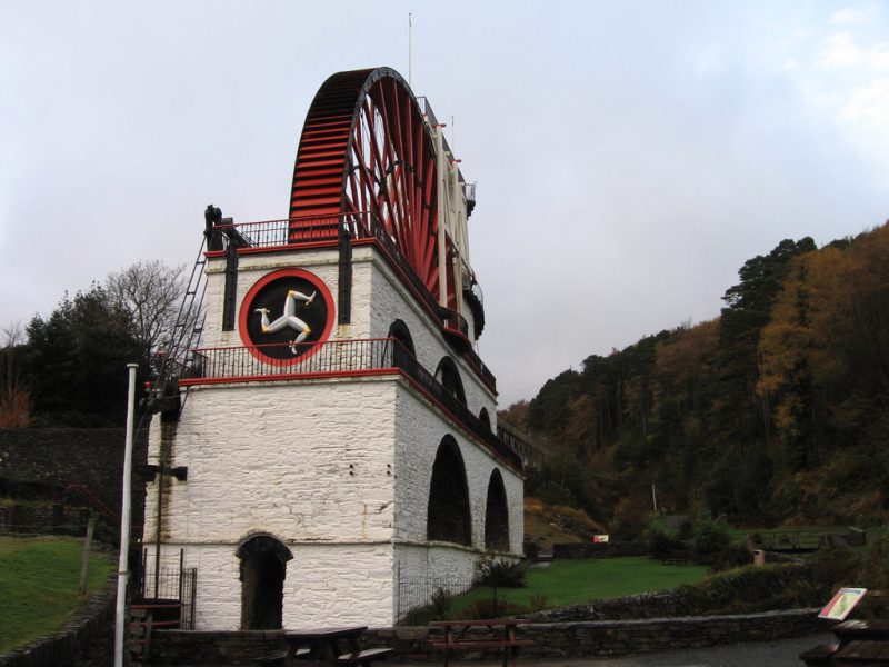 The Laxey Wheel: The largest working waterwheel in the world and a ...