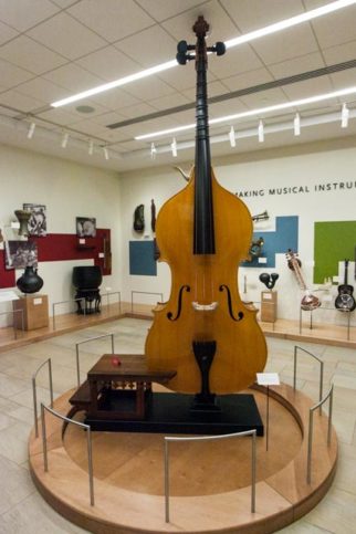 The Octobass- An extremely large bowed string instrument that was first ...