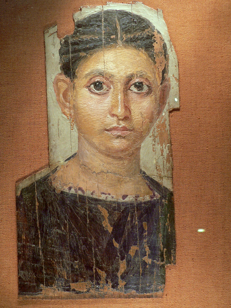 Wooden panel portraits depict the faces of Egypt of 2,000 years ago ...