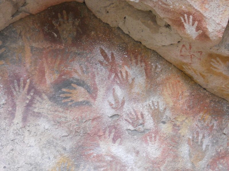 The Cave of Hands: An important example of prehistoric art believed to ...