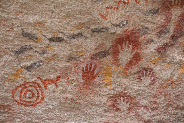 The Cave of Hands: An important example of prehistoric art believed to ...