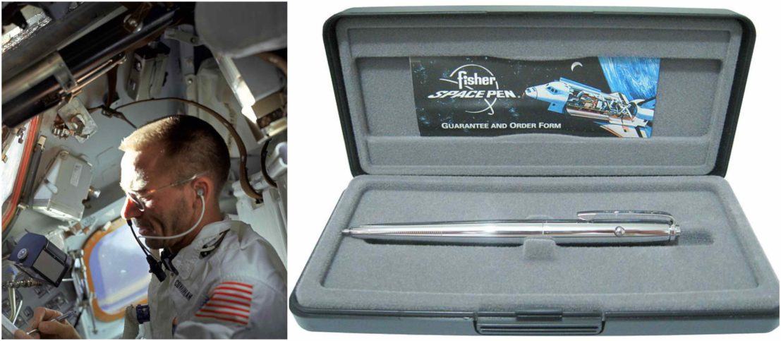 While NASA spent a large amount of money developing the Space Pen, the ...