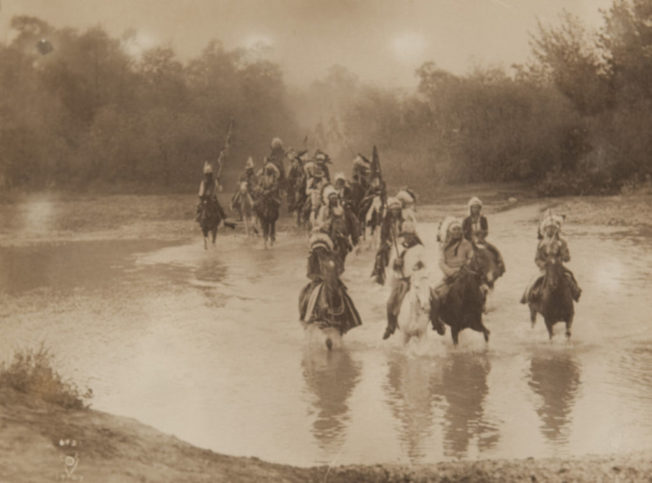Documenting the life of Native Americans at Crow Reservation at the ...