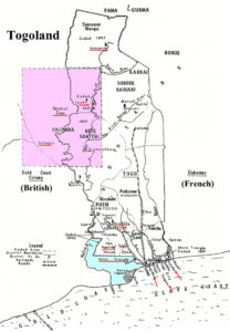 The very first shots of WWI were fired by a soldier in British service ...