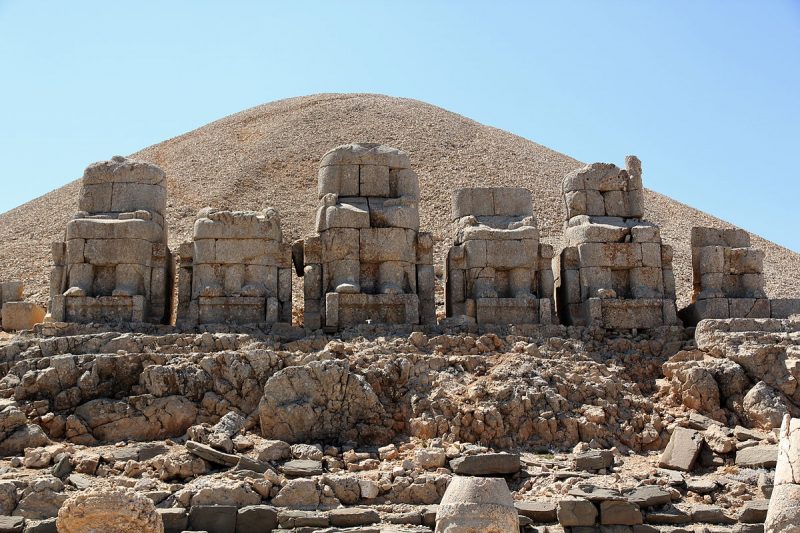Throne of the gods: On Mount Nemrut, a king raised massive statues as ...