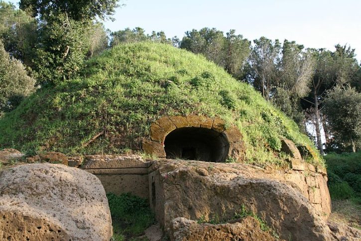 Etruscan City of the Dead: Largest necropolis in the Mediterranean ...
