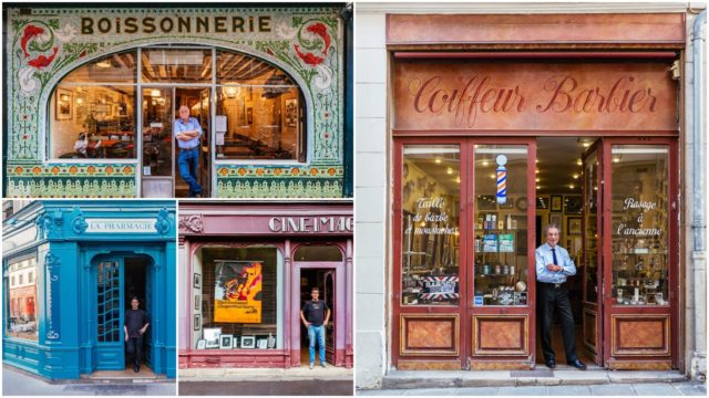 The eclectic and colorful Parisian shopfronts tell the story of the ...