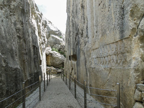 The fascinating ancient sanctuary of Yazilikaya: an open air shrine of ...