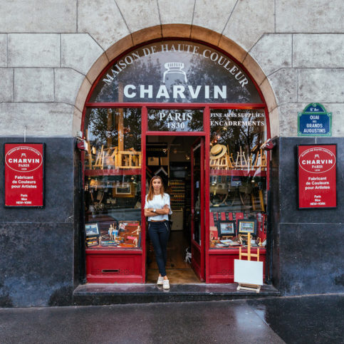 The eclectic and colorful Parisian shopfronts tell the story of the ...