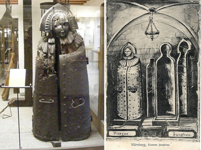 The infamous Iron Maiden: A horrific form of execution intended to ...