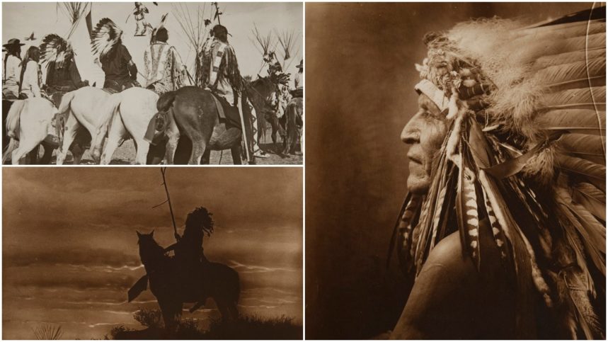Documenting the life of Native Americans at Crow Reservation at the ...