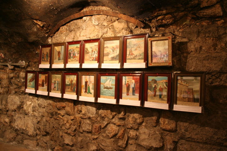 Home of Ananias of Damascus: The ancient underground Chapel of Saint ...