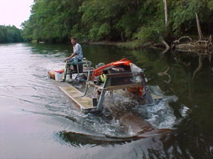 The massive log rafts of the old new world - tough work calls for tough ...