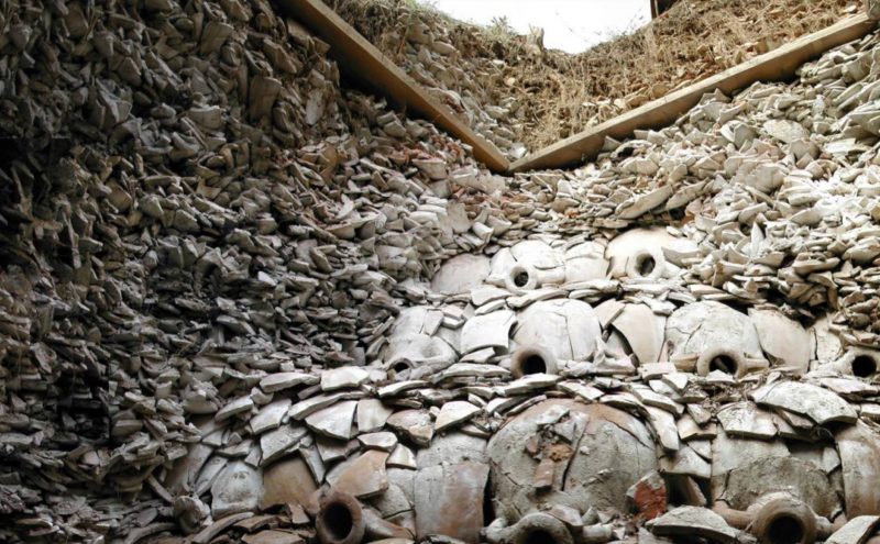 Monte Testaccio-The Arcane Italian hill made entirely of ancient Roman ...