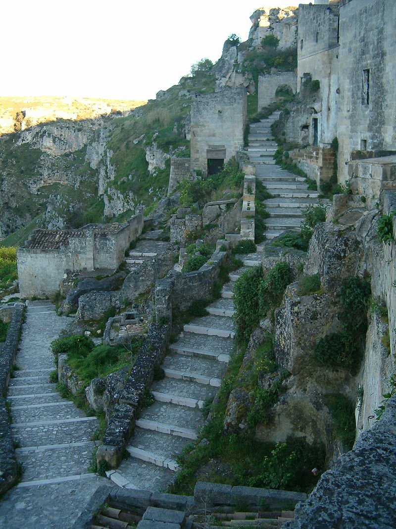 The ancient city of Matera - one of the first human settlements in ...
