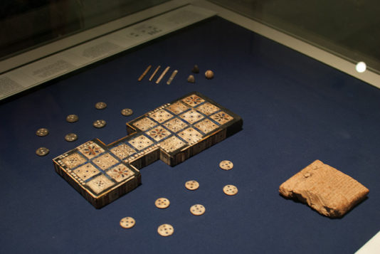 The Royal Game of Ur is an ancient board game found in the Royal Tombs ...