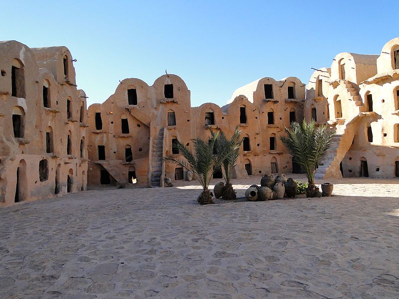 Ksar Ouled Soltane: 15th century granary used as a slave quarters in ...