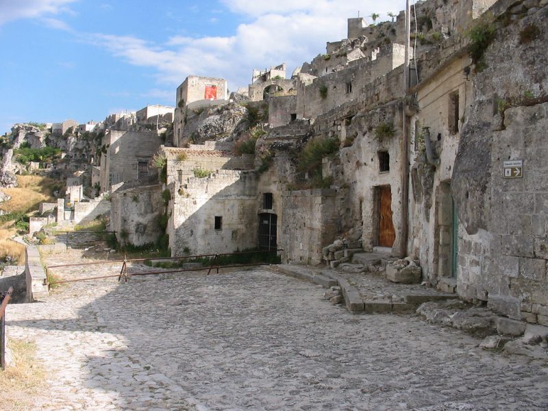 The ancient city of Matera - one of the first human settlements in ...