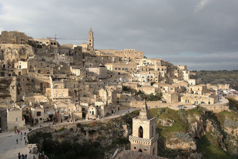The ancient city of Matera - one of the first human settlements in ...