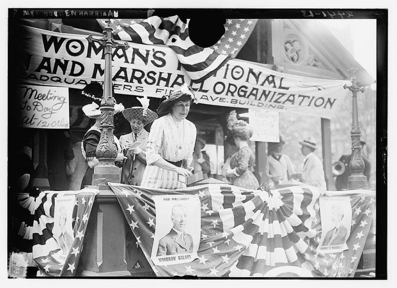 Marching for a vote: photos show suffragettes on Suffrage Parade in ...