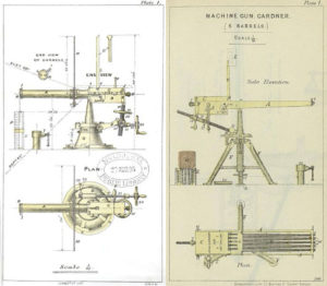 The Gardner Gun: 19-th century manually operated proto-machine gun ...