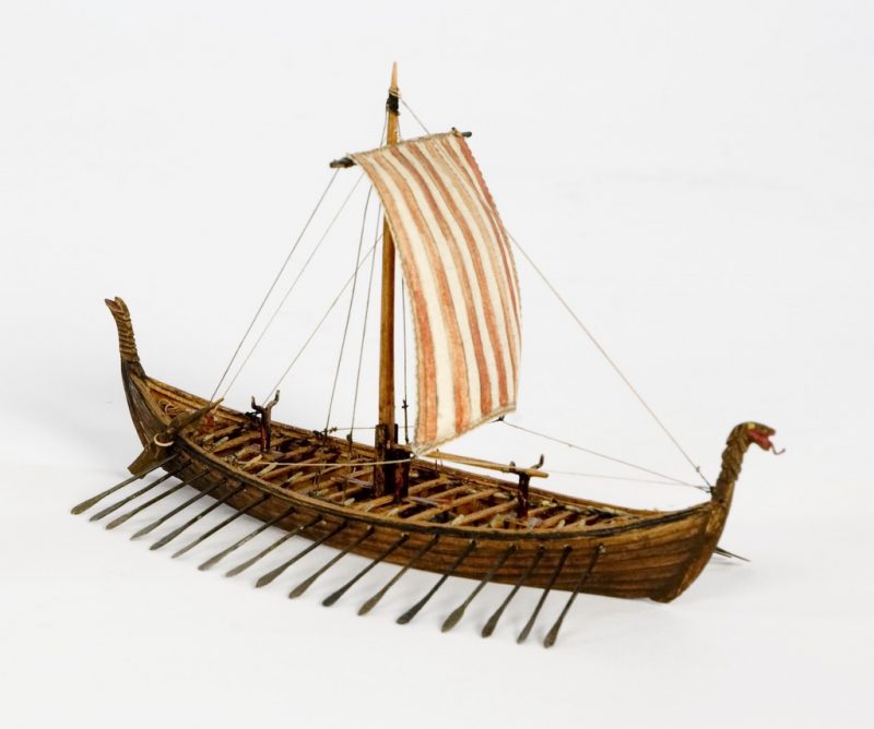 The Oseberg ship- The incredibly well preserved Viking Burial ship from ...