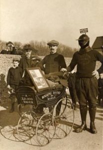 Harry Bensley - the man who walked around Europe in an iron mask to win ...