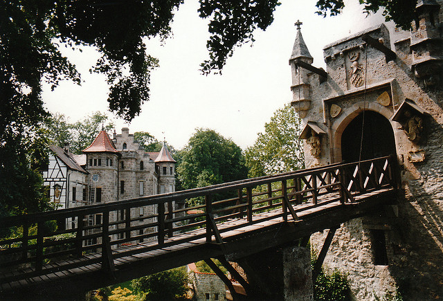 The “Fairy tale castle of Württemberg”, the Lichtenstein Castle is ...