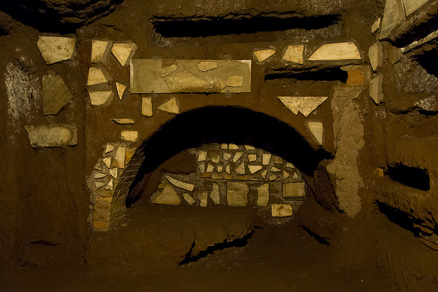 The Catacombs of Callixtus: The first official underground burial site ...