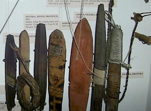 The Bullroarer is an ancient musical instrument and device dating from ...