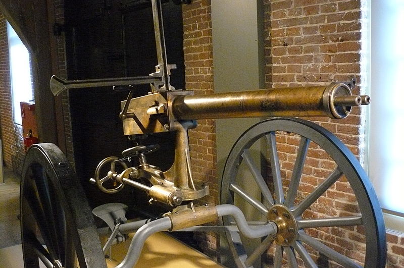 The Gardner Gun: 19-th century manually operated proto-machine gun ...