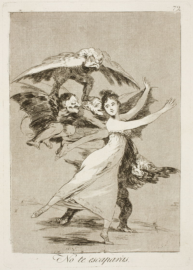 Goya’s Los Caprichos: The aqua tinted etchings that condemned human ...
