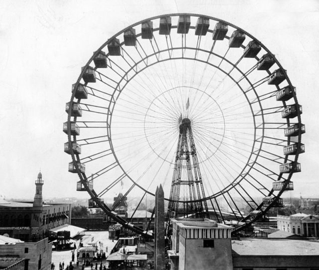 The American answer to the Eiffel Tower was the Ferris Wheel built in ...