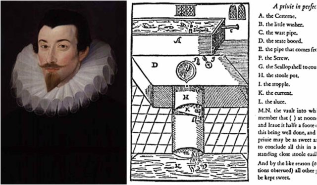 Sir John Harington invented the flush toilet in the 16th century | The ...