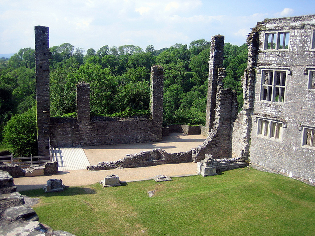 Berry Pomeroy Castle is considered as one of the most haunted castles ...