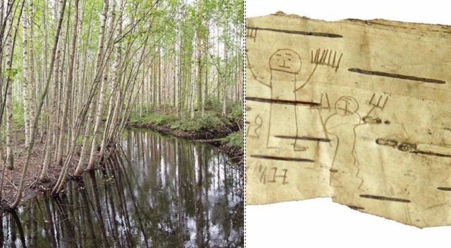 A boy from the 13th century who preserved his homework on birch bark ...