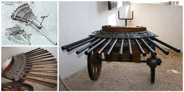 The Ribauldequin: medieval machine gun considered as the predecessor of ...